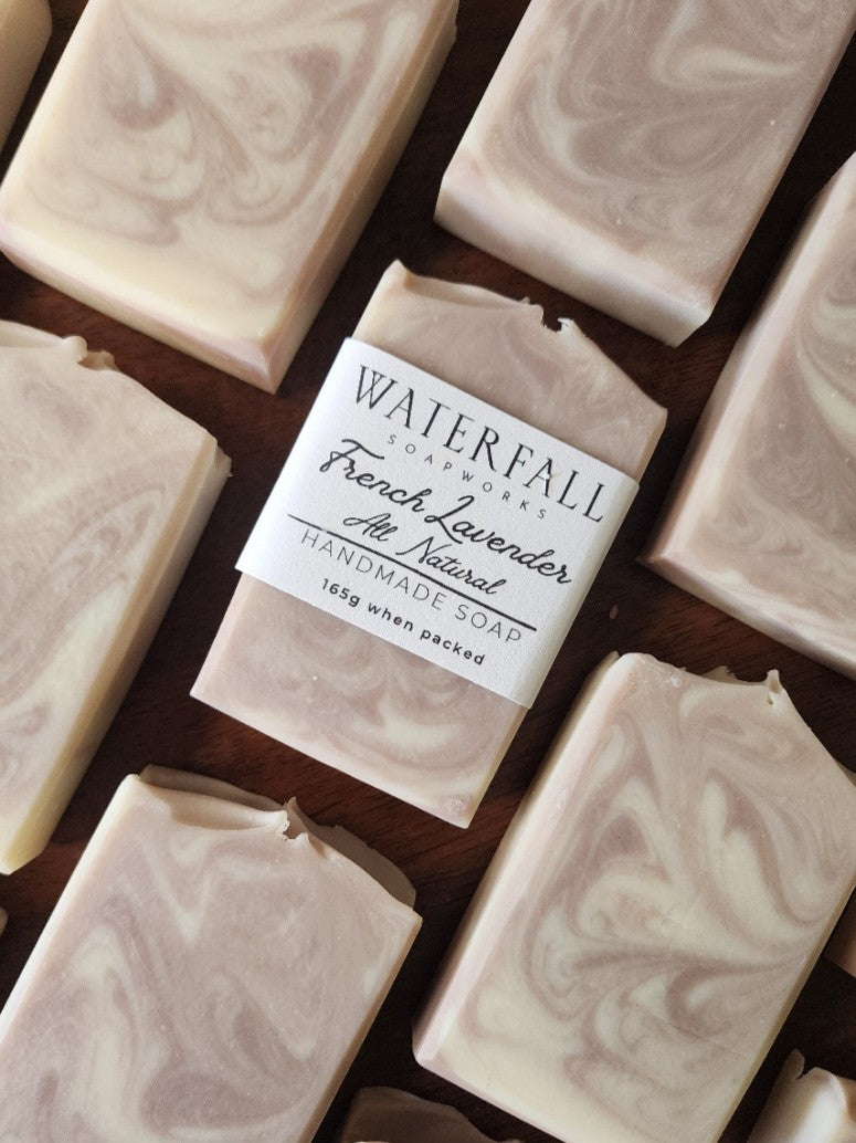 French Lavender Handmade Soap – Waterfall Soapworks